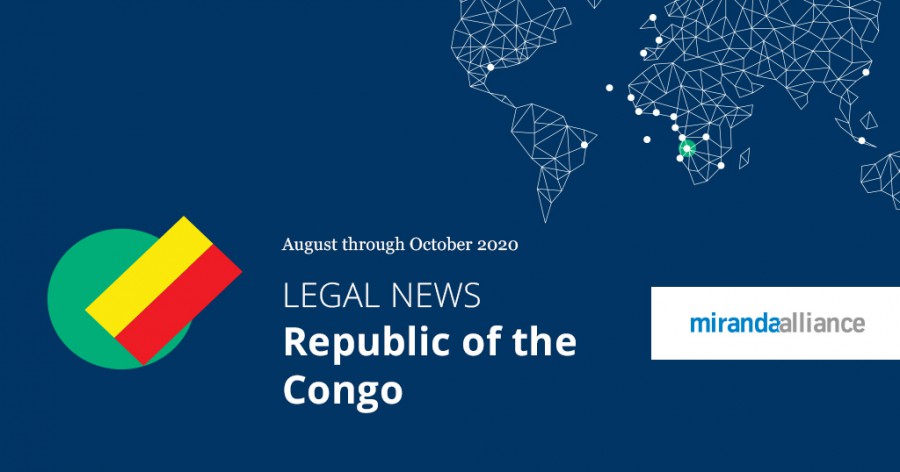 Republic of the Congo - Legal News - August through October 2020 ...