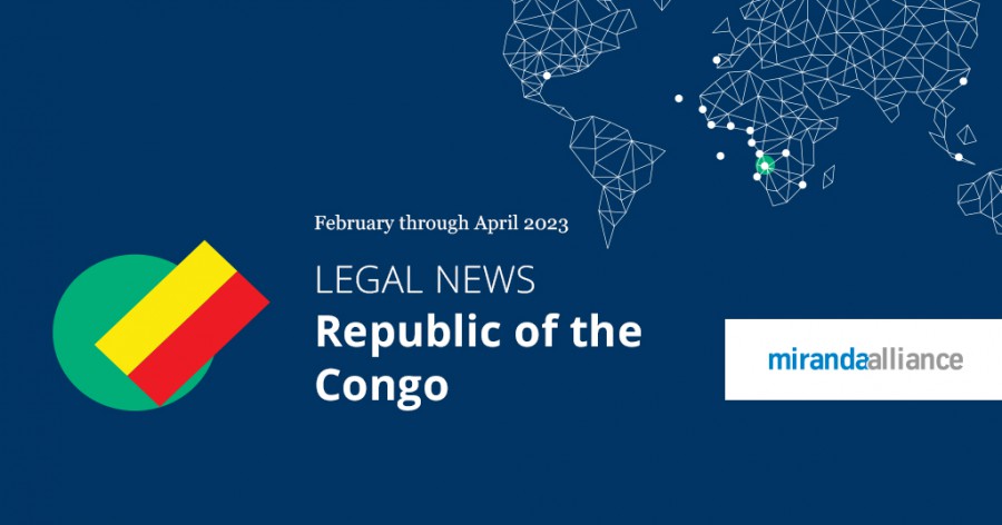 Congo - Legal News - August through October 2022 - Legal News ...